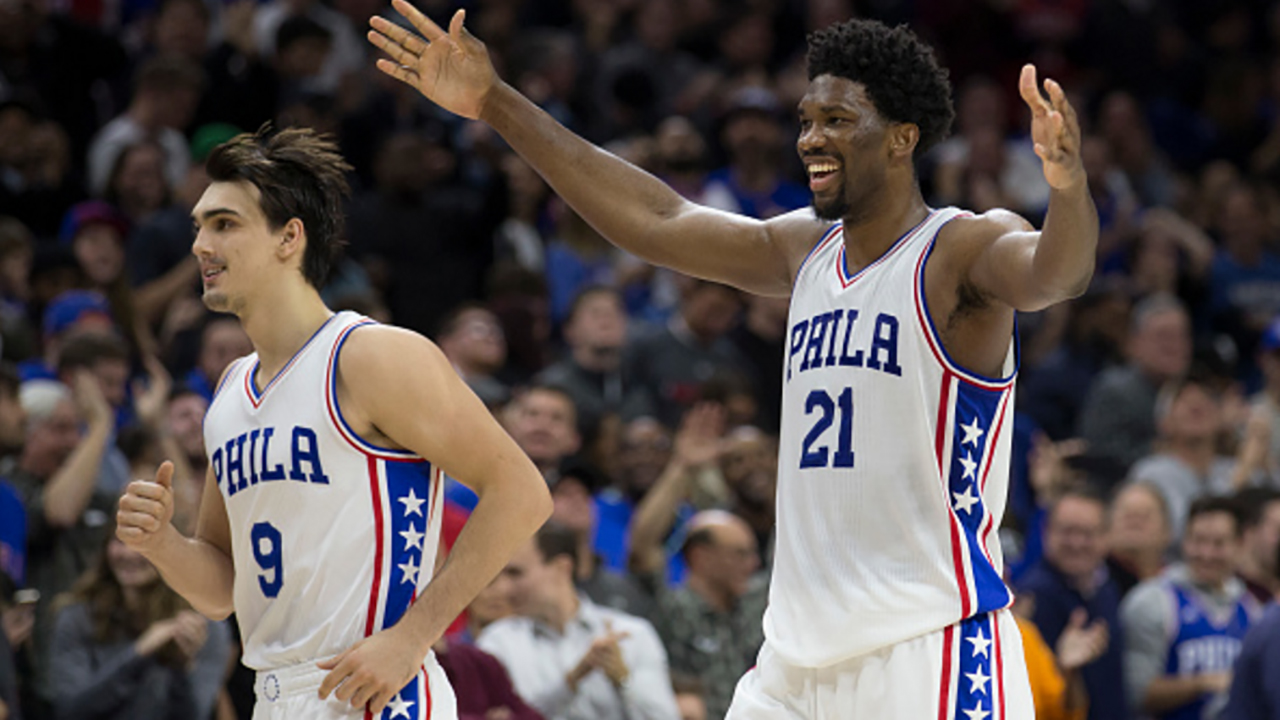 Joel Embiid, Dario Saric Headline 2016-17 NBA All-Rookie Team Joel Embiid, Dario Saric Headline 2016-17 NBA All-Rookie Team