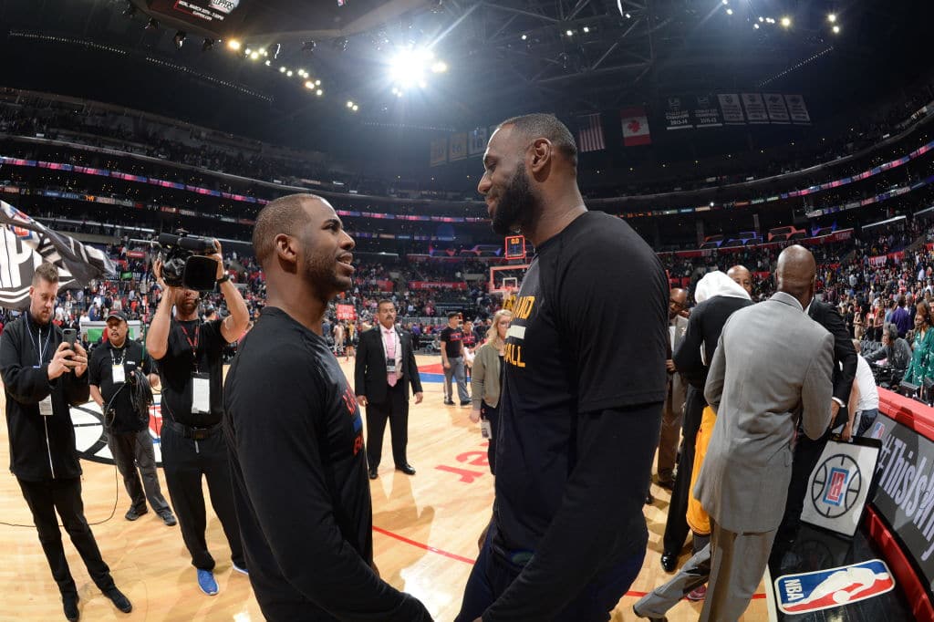Report: Chris Paul Telling People LeBron James Wants to Play in L.A. Report: Chris Paul Telling People LeBron James Wants to Play in L.A.